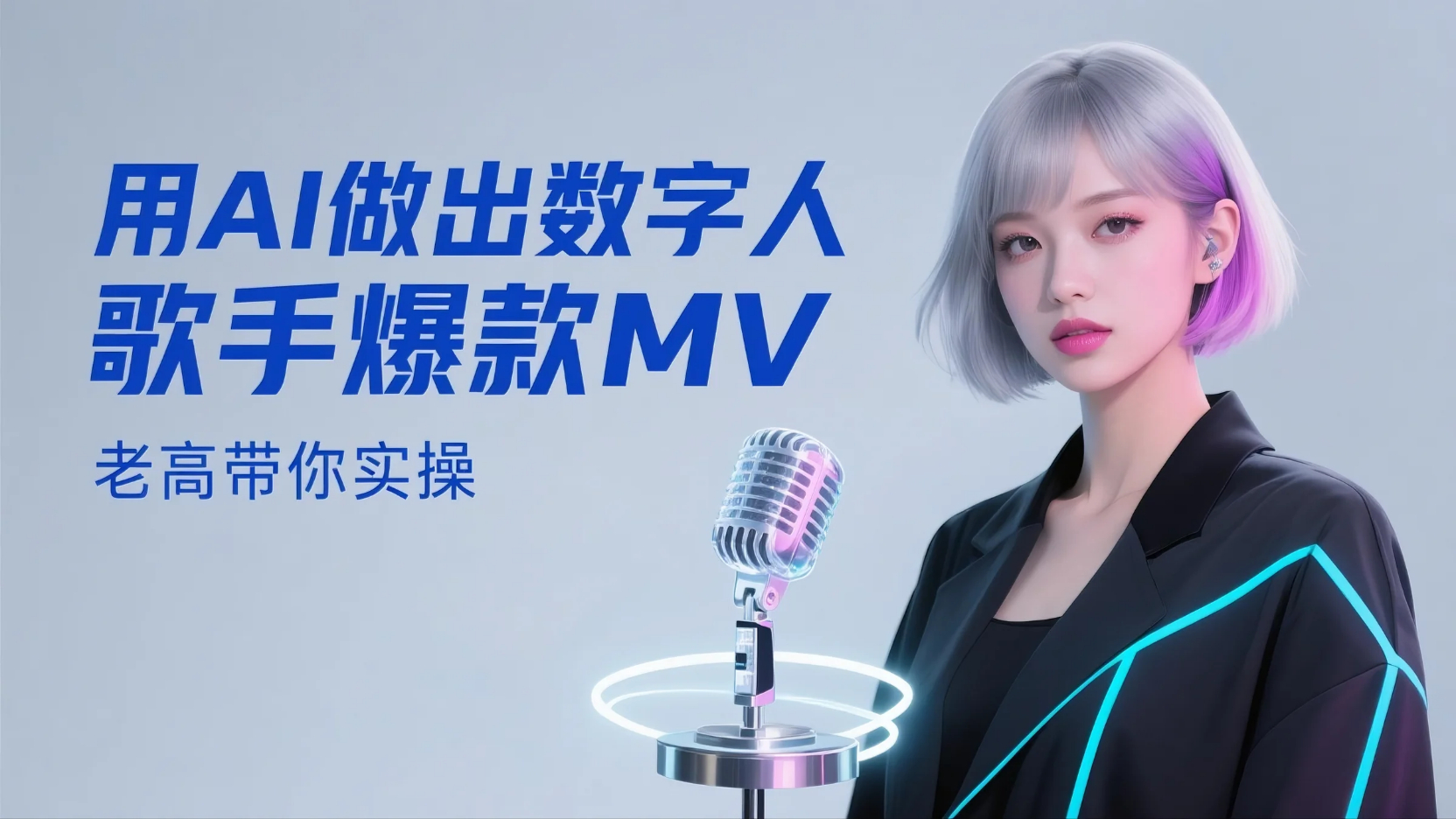 零基础用AI做数字人歌手MV，全流程实操教程 | AI工具箱