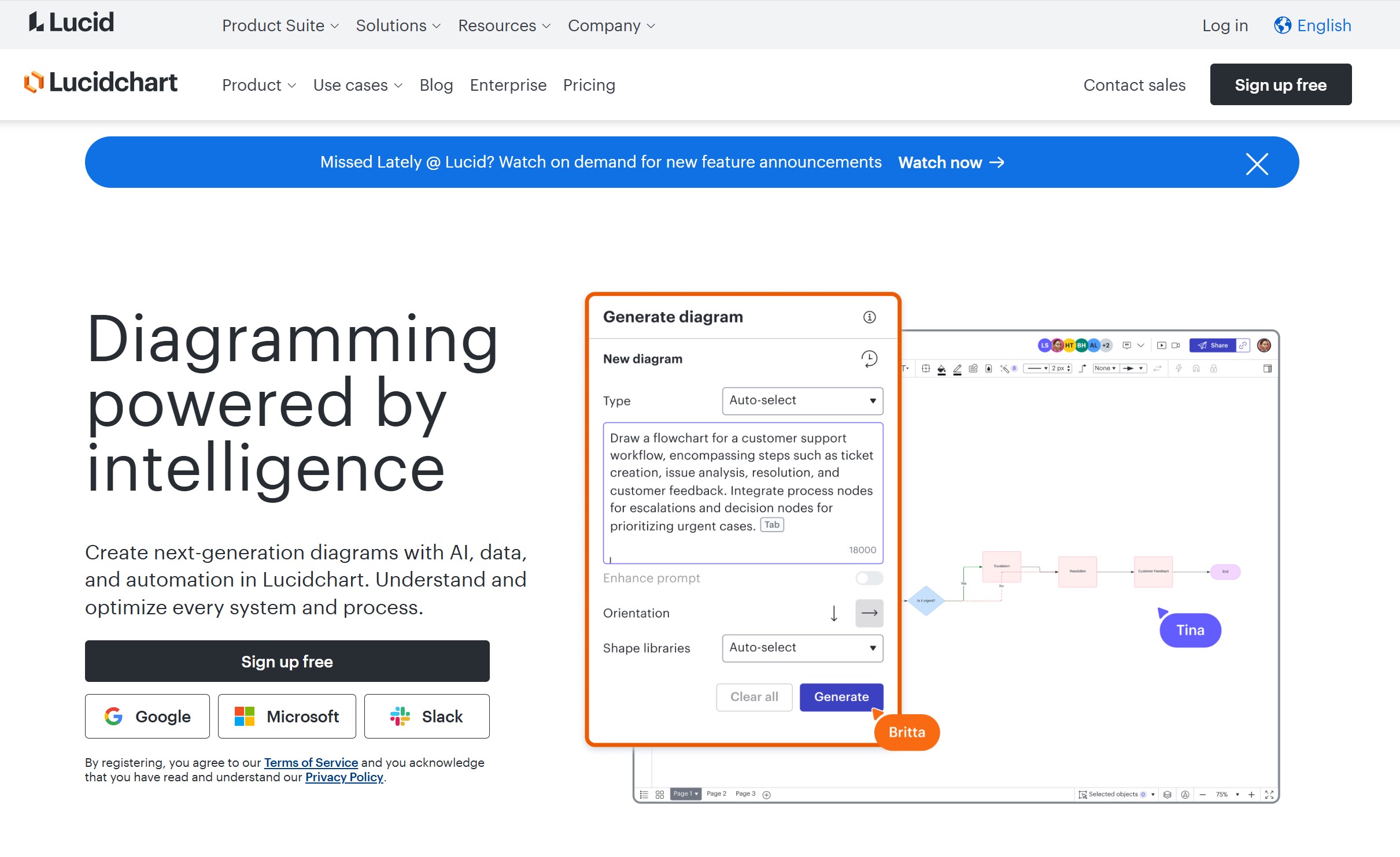 Lucidchart - 智能可视化图表与AI辅助协作 | AI工具箱